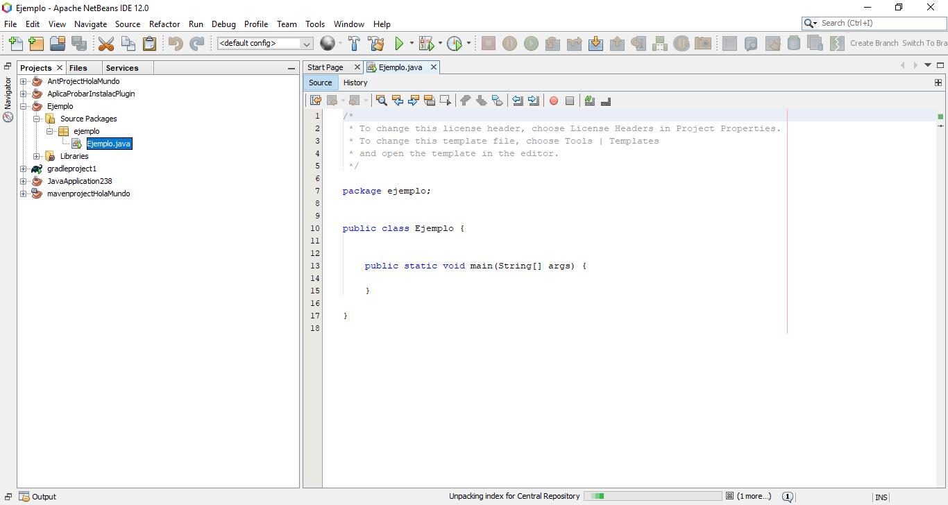 Anexo VII.- Ejemplo de edición de código.