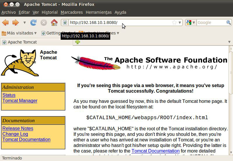 2.- Despliegue de aplicaciones en Tomcat. | DAW03.- Configuración y administración de servidores ...