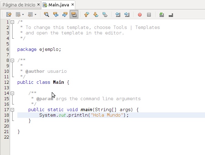 8.- Uso básico de entornos de desarrollo.