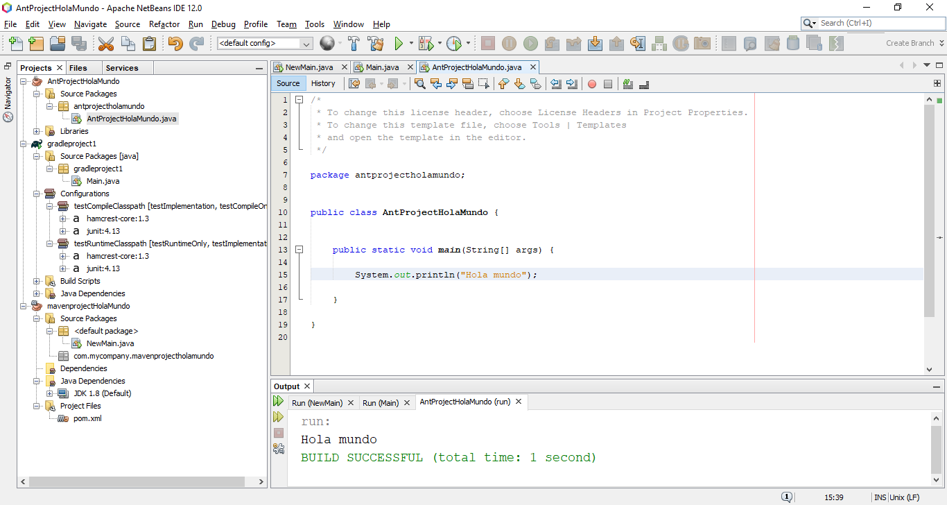 Anexo IV.- Configuración y personalización de NetBeans.