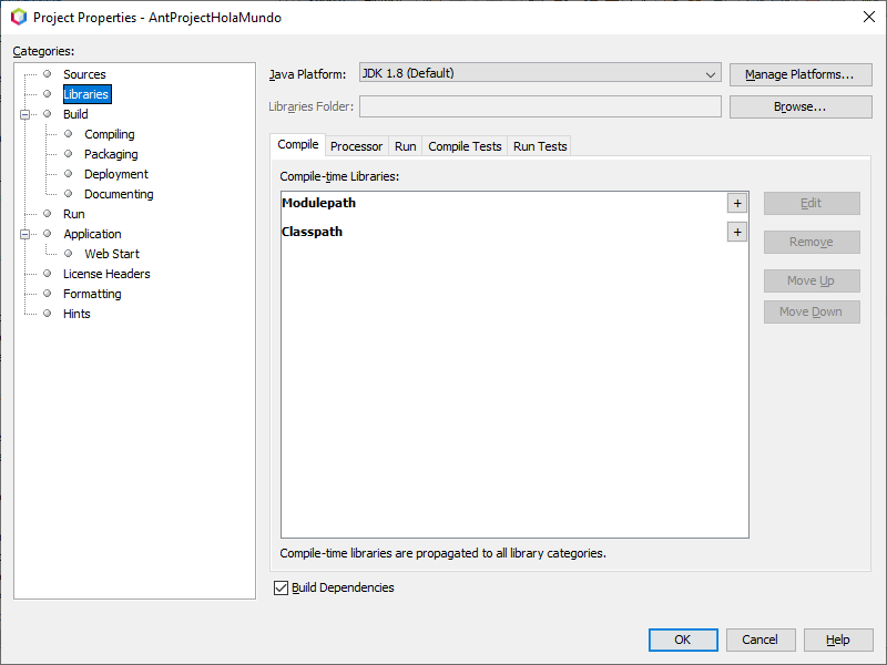 Anexo IV.- Configuración y personalización de NetBeans.