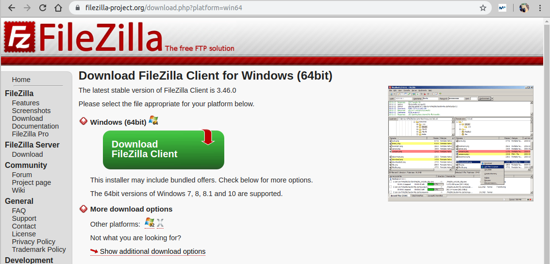 2.4.- Clientes FTP en modo gráfico.