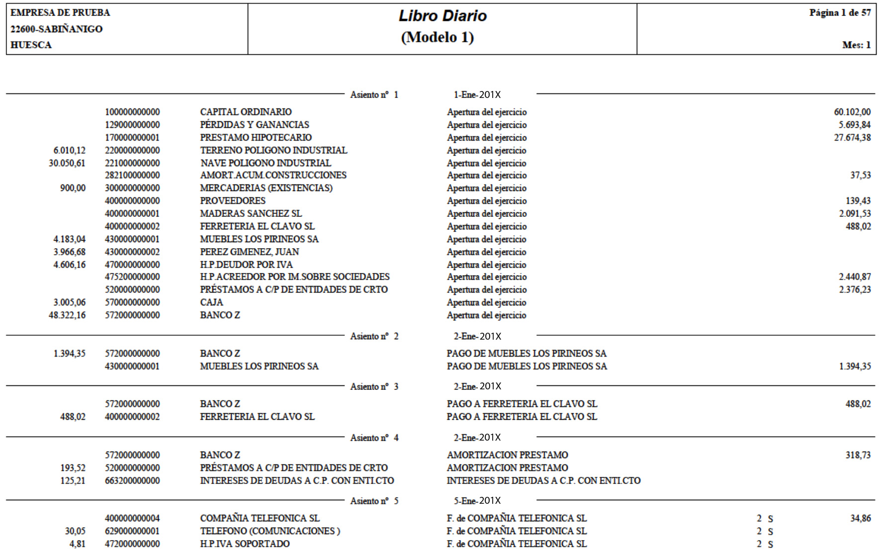 El plan general de contabilidad. Aplicaciones informáticas.